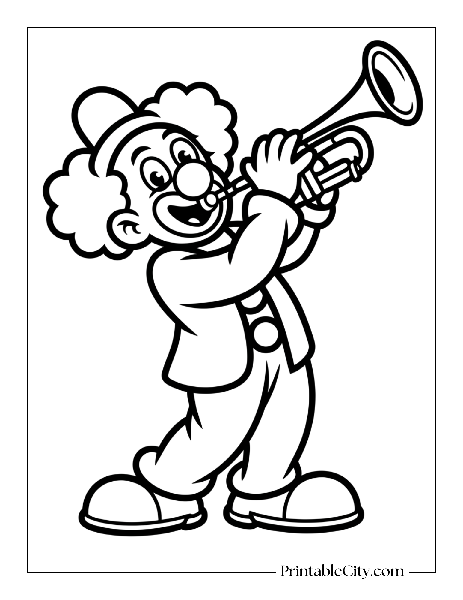 Clown Coloring Pages (20+ Free Printable PDFs)