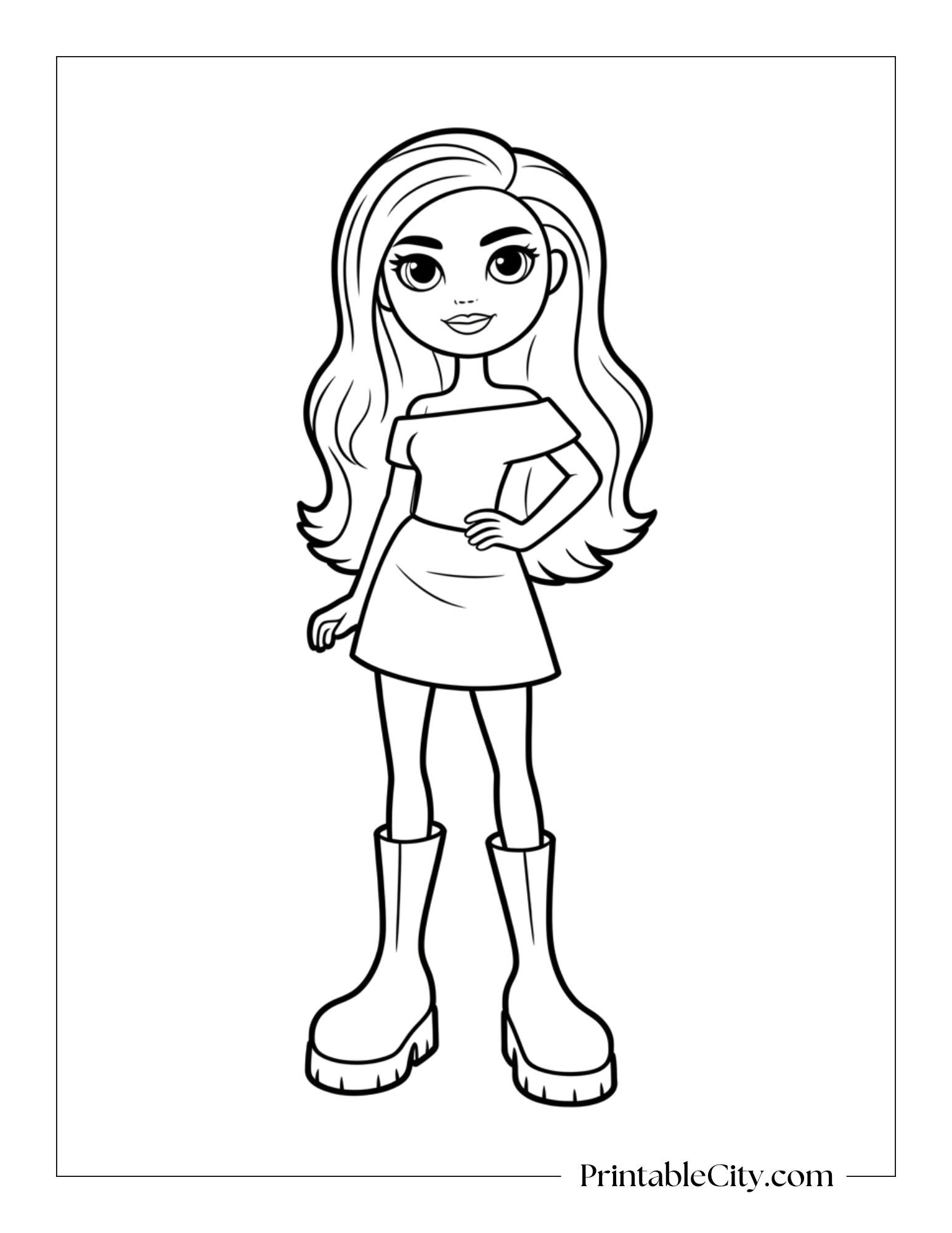 Baddie Coloring Pages (25+ Free Printable PDFs)