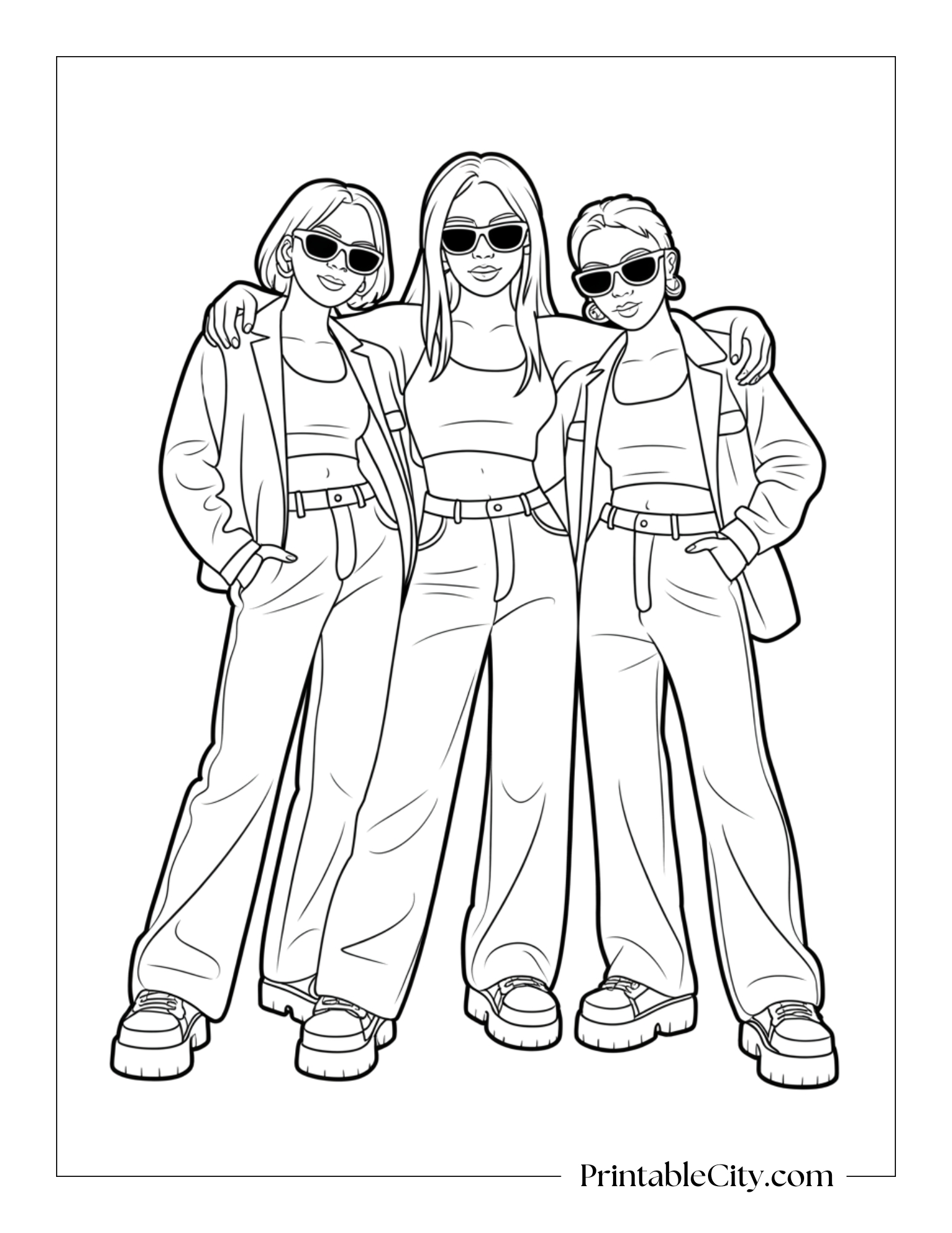 Baddie Coloring Pages (25+ Free Printable PDFs)